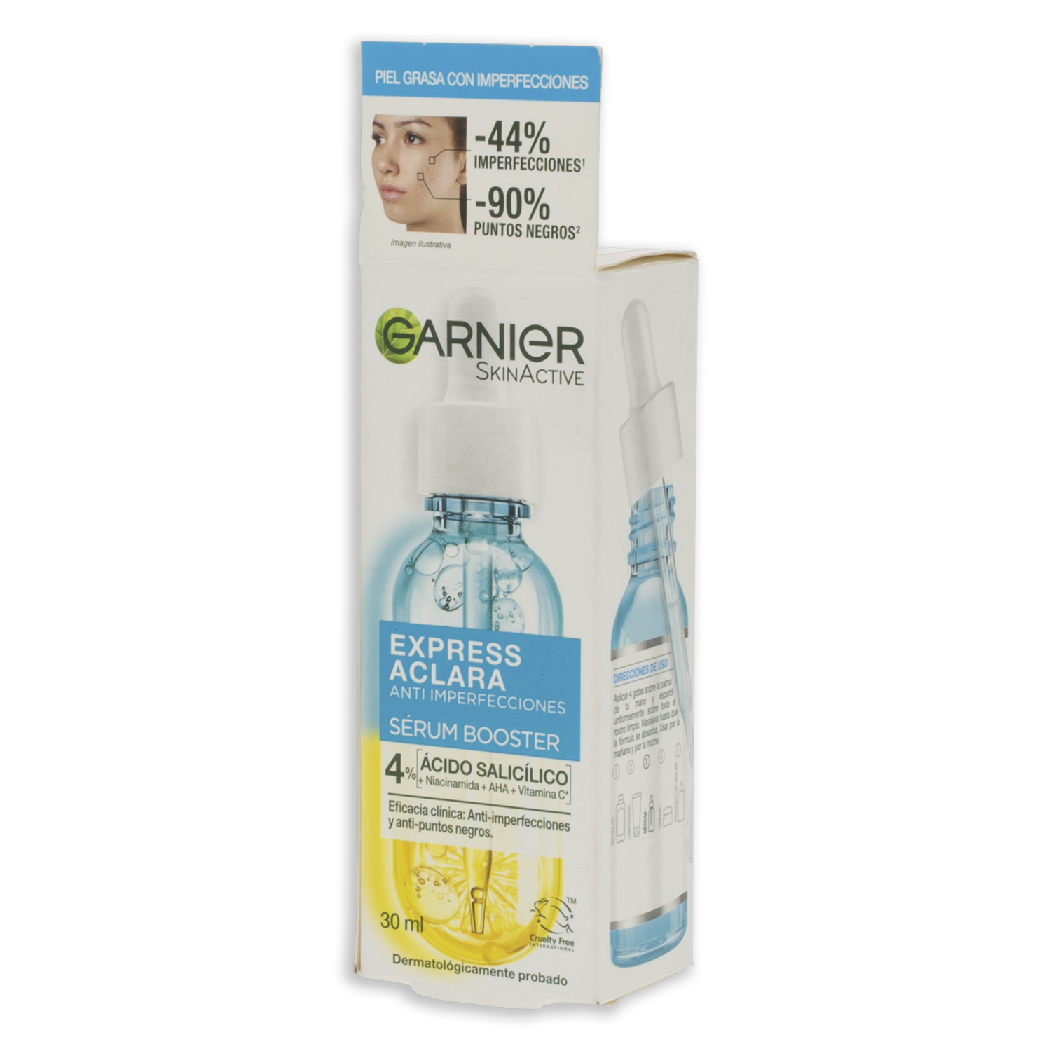 Sérum Facial Anti Imperfecciones Express Aclara Skin Active GARNIER 30 ...